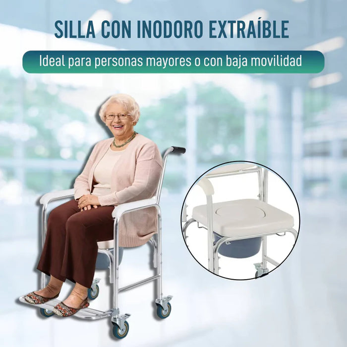 Pack Piezas Asiento Silla de Pies Abatibles — OrtoPrime