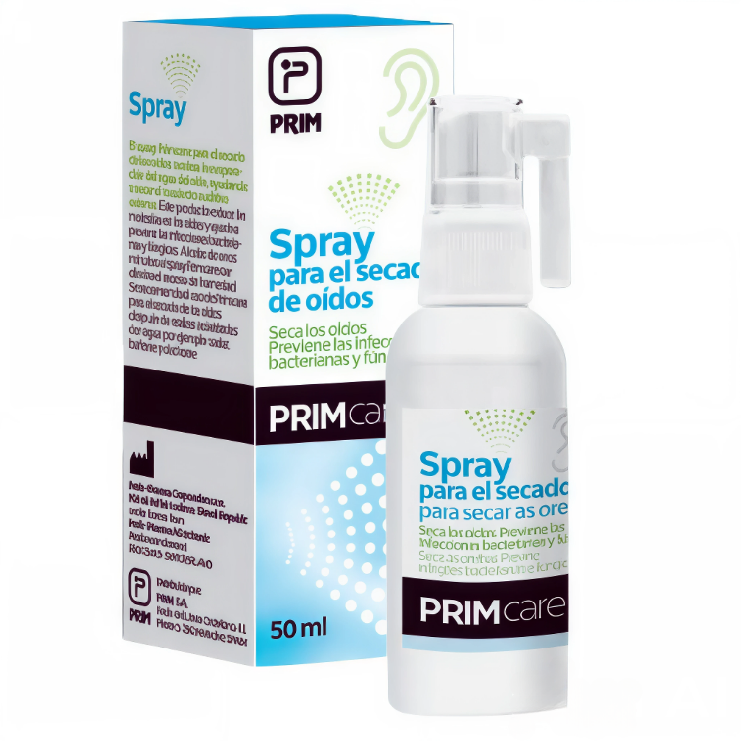 Spray para el Secado de Oídos | Solución de Triple Acción — OrtoPrime