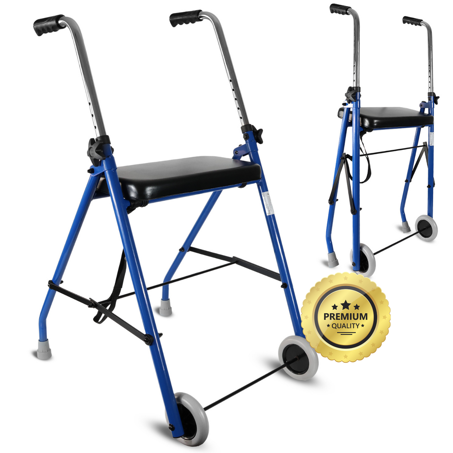 Andador para Ancianos 2 Ruedas | Andadores Adultos Plegables — OrtoPrime