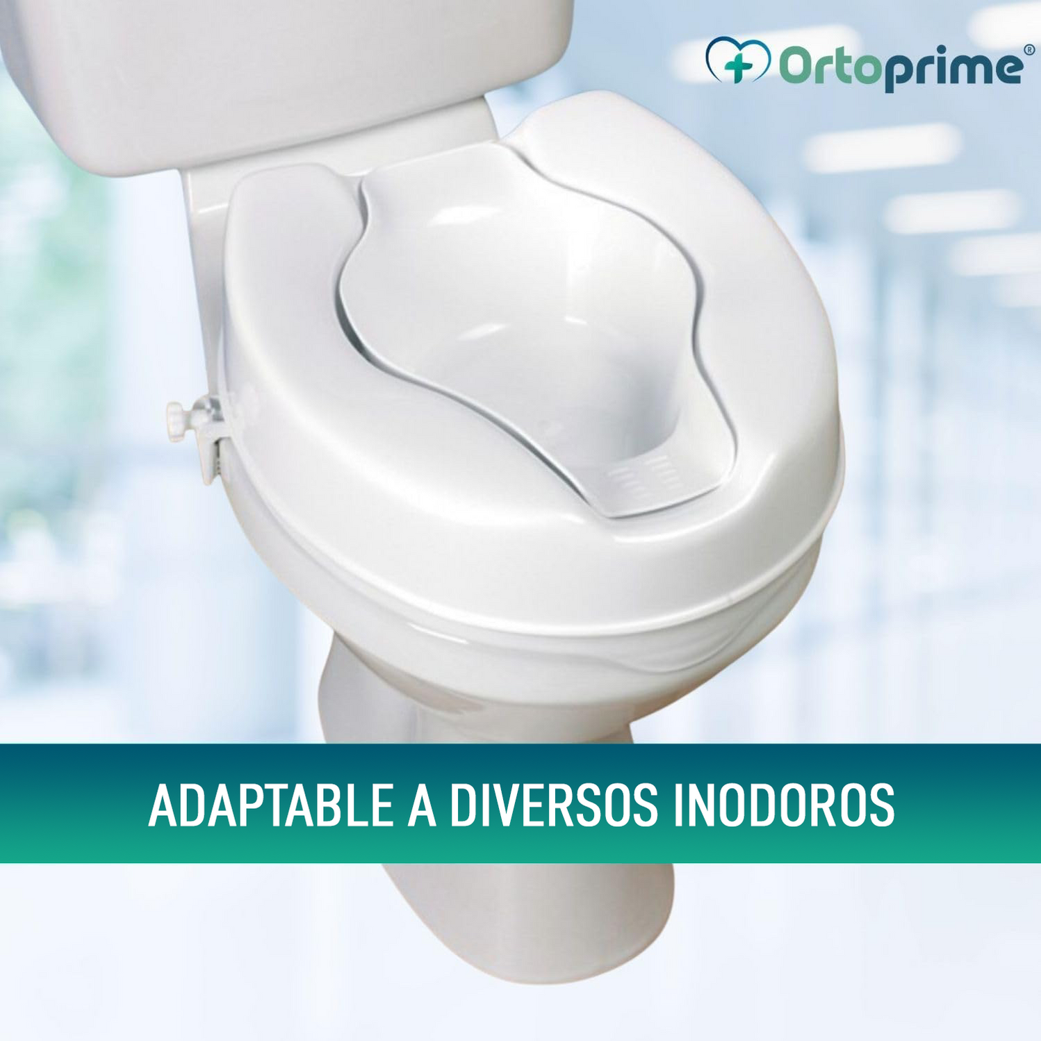 Bidet Acoplable para Elevador WC | Bidé Alza Inodoro — OrtoPrime