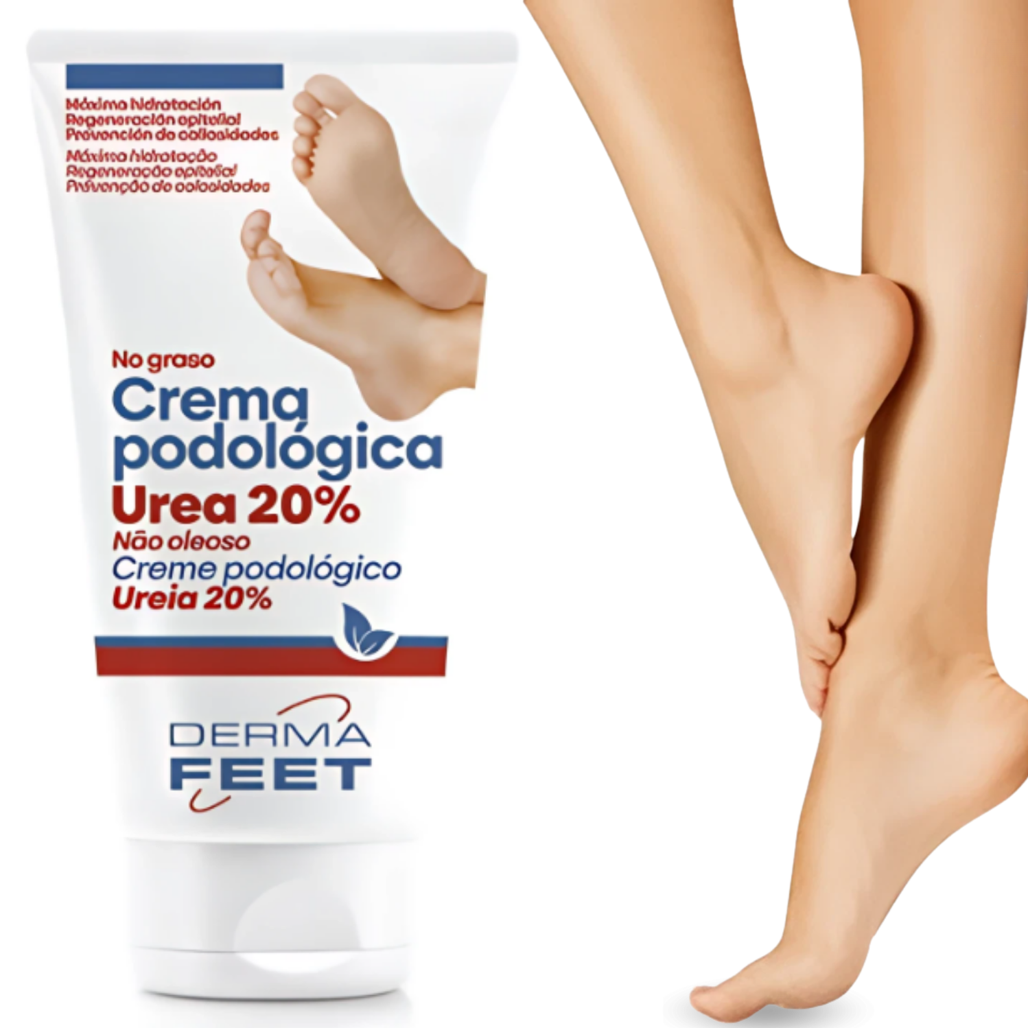Crema Reparadora para Pies Secos | Concentración Urea 20% — OrtoPrime