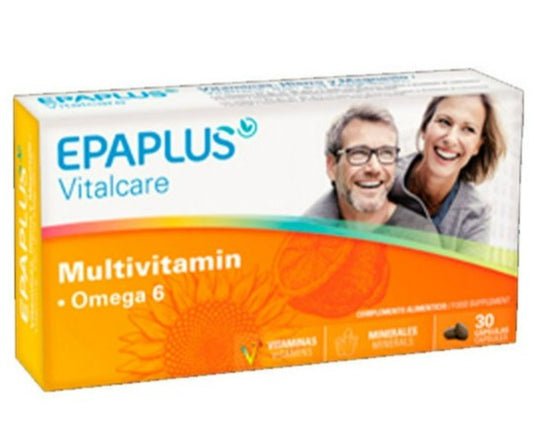 Multivitamínicos con Omega 6 y Minerales | 30 cápsulas — OrtoPrime